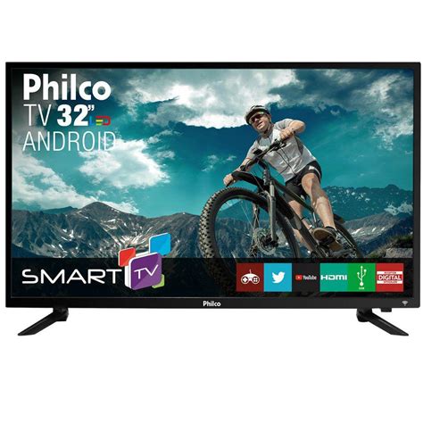 Smart TV LED 32 Polegadas Philco PTV32N87SA HD Smart TV Magazine Luiza