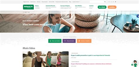 Unimed Campinas Lan A Blog Livre Dicas De Sa De Di Rio Campineiro