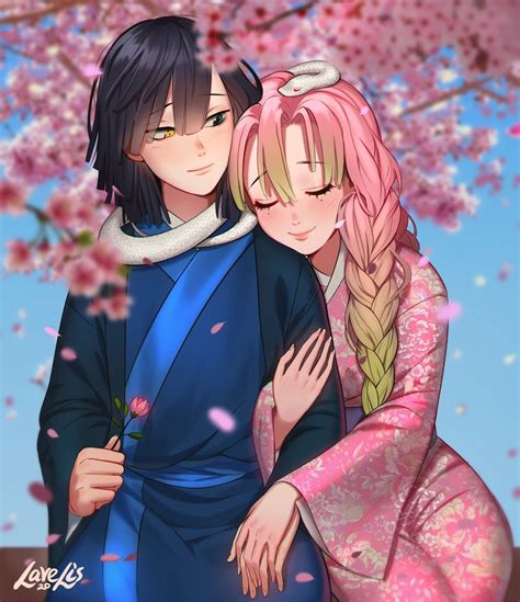 Kanroji Matsuri Kanroji Mitsuri Iguro Obanai Kimetsu No Yaiba