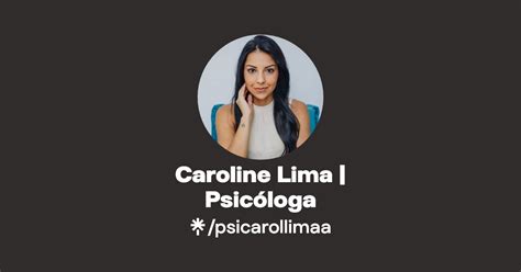 Caroline Lima Psicóloga Instagram Linktree
