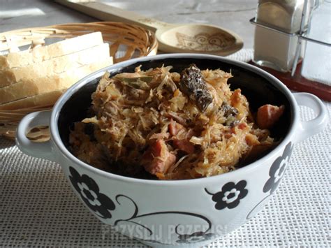 Bigos Z Kiszonej Kapusty Przepis PrzyslijPrzepis Pl
