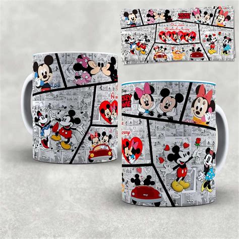 Tazas Personalizadas Plantillas Mickey Para Sublimar