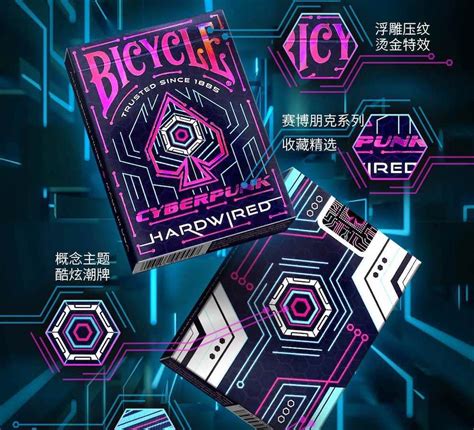 Bicycle Cyberpunk Playing Cards Decksrock