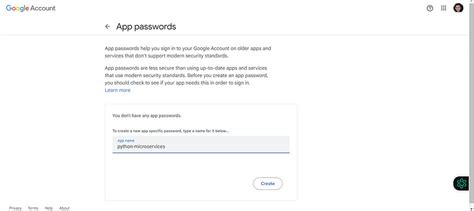 deploying a python based microservice application on aws eks