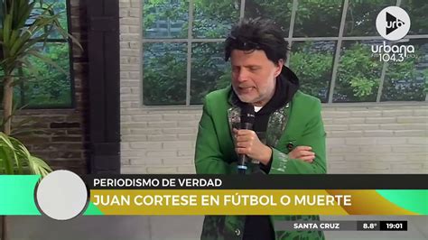 Fútbol o Muerte con Juan Cortese en VueltaYMedia YouTube