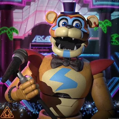 Glamrock Freddy Five Nights At Freddys Security Breach 799 Fnaf Five Nights At Freddys