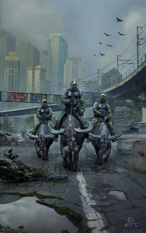 Post Apocalyptic Edsa Concept Art By Argyl Leones Zombies Apocalypse