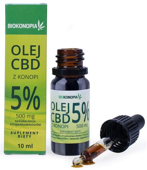 Olej Cbd Z Konopi Mg Ml Biokonopia