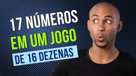 Veja como eu jogo 17 números na Lotofácil em apenas 1 cartão de 16