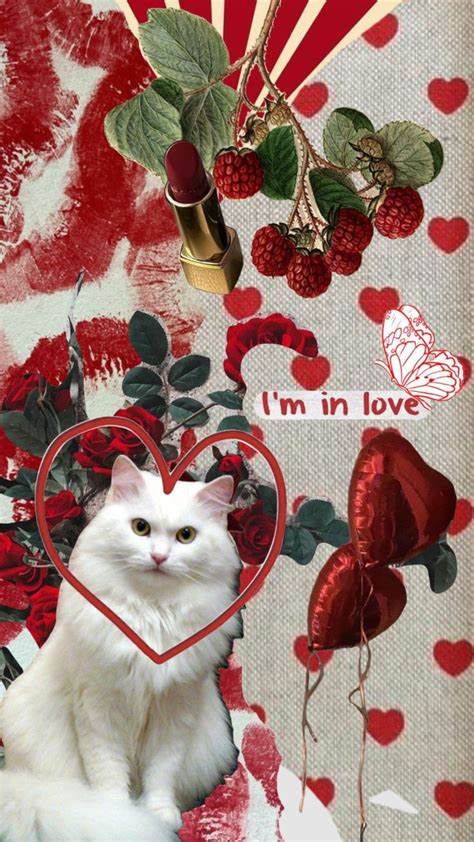 Moodboard Aesthetic Vintage Cottagecore Red Aesthetic Wallpapers