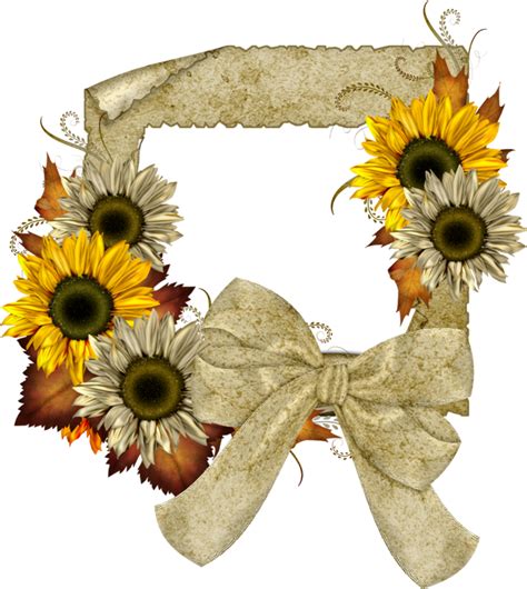 Clipart Banner Sunflower Clipart Banner Sunflower Transparent FREE For