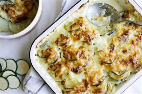Gratin de courgettes et pommes de terre le plat le plus demandé
