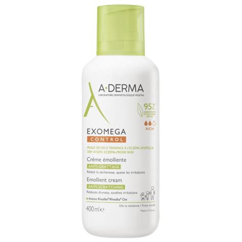 Exomega Control Crème Émolliente 400ml A Derma IllicoPharma