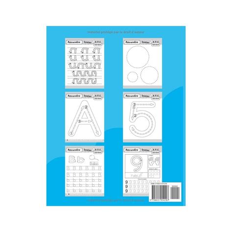 Buy Apprendre à Tracer et Ecrire Lignes Formes Lettres et chiffres