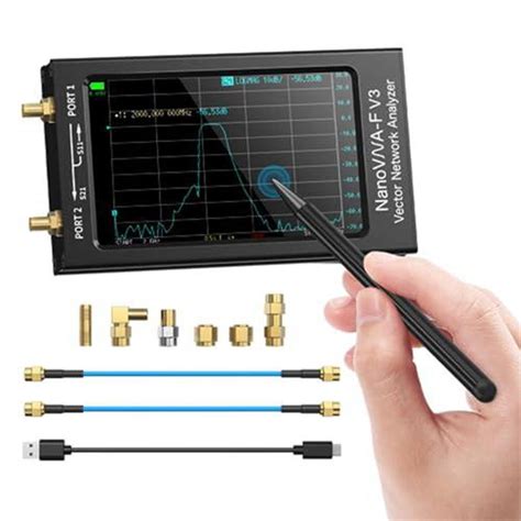 Analyseur de RéSeau Vectoriel F V3 Analyseur D Antenne VNA 1 MHz 6