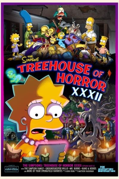 Los Simpson La casa árbol del terror XXXII 2021 PlayMax