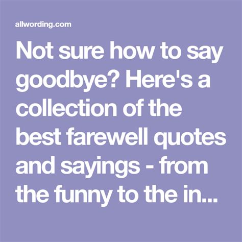 Short Funny Goodbye Quotes ShortQuotes Cc
