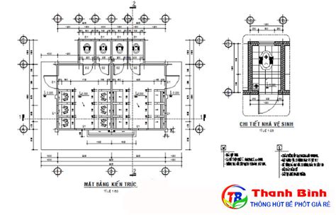 File Cad Tổng Hợp 3 Mẫu Nhà Vệ Sinh Công Cộng Gồm Bản Vẽ Nhà Vệ Sinh
