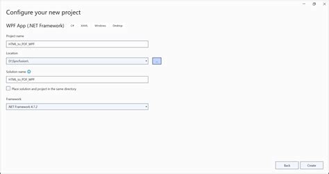 convert html to pdf document in wpf application syncfusion