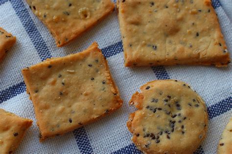 Crackers Con Farina Di Riso E Sesamo In Cucina Con Patty