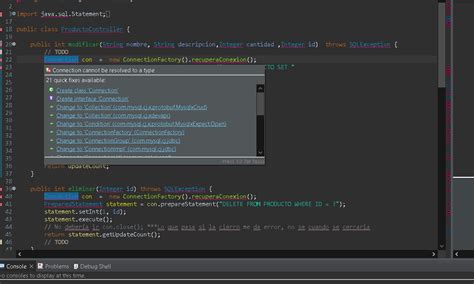 Bug Conexión bbdd Java y JDBC Trabajando con una Base de Datos