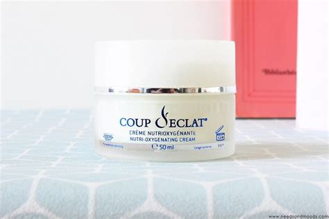 Nutri oxygène toi le minois avec la crème Coup déclat Blog beauté