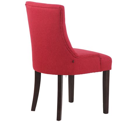 Chaise De Salle À Manger Inverness En Tissu Rouge antique Chaise BUT