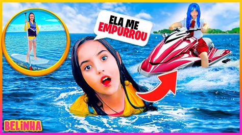 A MENINA QUE NÃO GOSTA DA BELINHA ESTRAGOU TODA NOSSA VIAGEM NA PRAIA