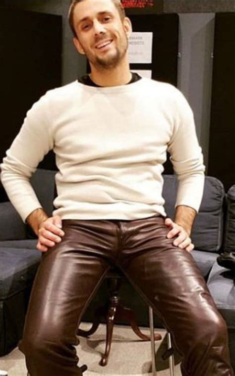 Pin by Daniel Thümmler on guys in leather Mens leather pants Leather