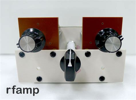 high voltage air variable capacitors 22 360pf 1kv dual w 12p rotary switch ebay