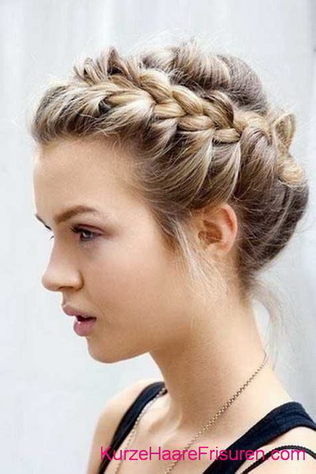 Flechten kurze haare Schönheit und Stil