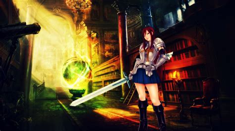 Anime Fairy Tail Scarlet Erza Wallpapers Hd Desktop And Mobile
