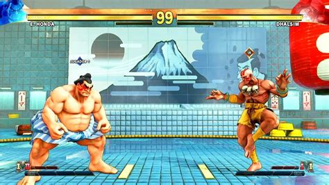 E HONDA VS DHALSIM STREET FIGHTER V YouTube