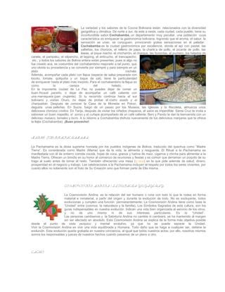 Cultura De Bolivia PDF