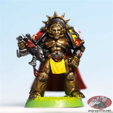 Metal Blood Angels Captain Rogue Trader Warhammer 40K Angry Griffin