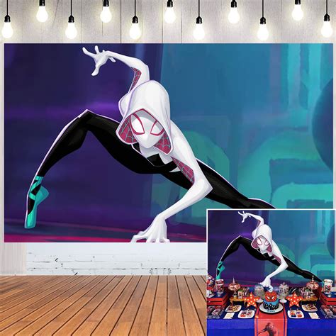 Buy Spiderman Birthday Party Supplies Spider Gwen Party Decorations