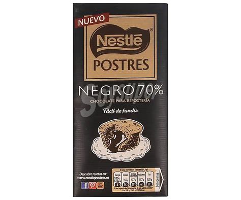 Nestl Chocolate Negro Para Resposteria F Cil Fundir Gr