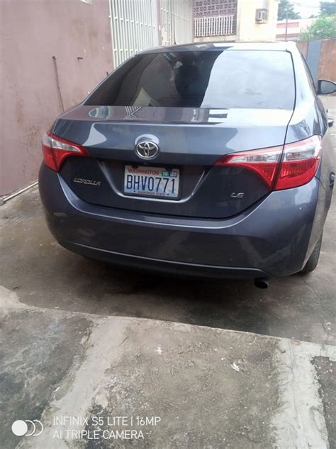 Super Clean Tokunbo Toyota Corolla 2015 Autos Nigeria