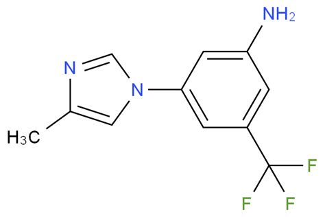 3 4 Methyl 1H Imidazol 1 Yl 5 Trifluoromethyl Aniline 641571 11 1 Wiki