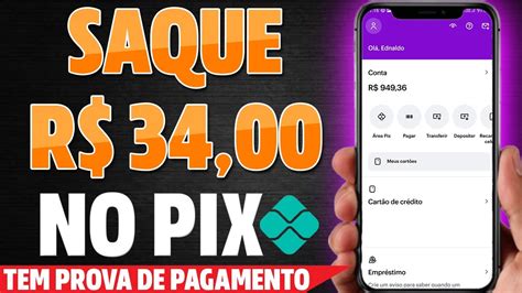 NOVO APP DE GANHAR DINHEIRO NO PIX Pagou R 34 00 Aplicativo Pagando