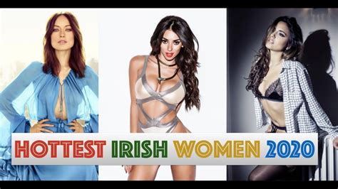HOTTEST IRISH WOMEN 2020 YouTube