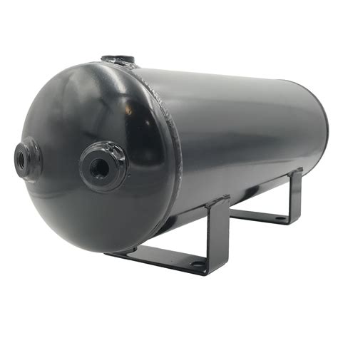 2 Gallon Steel Air Tank For Suspension 6 NPT Ports