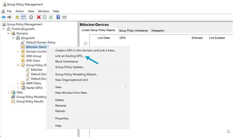 Enable Bitlocker Encryption Store Recovery Key In Active Directory