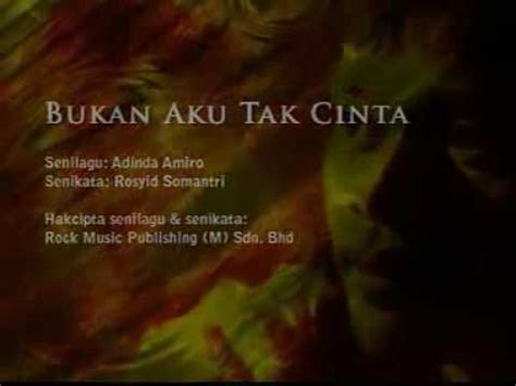 Iklim Bukan Aku Tak Cinta Original YouTube