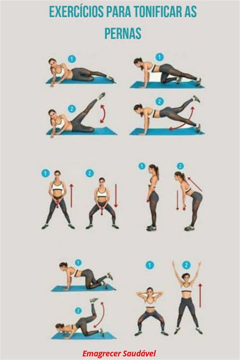 Exercícios de Pernas Treino de pernas feminino Rotinas de
