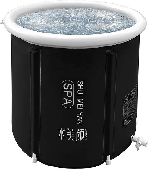 Aufblasbare Faltbare Badewanne Erwachsene 80x80cm Faltbare Portable