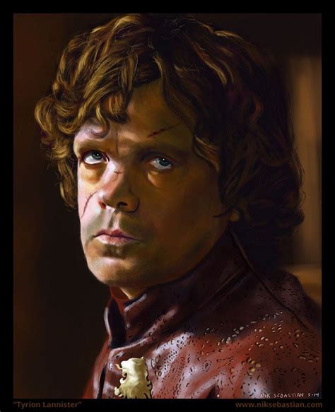 This Is A Portrait Of Everyones Favorite Lannister Tyrion From Game