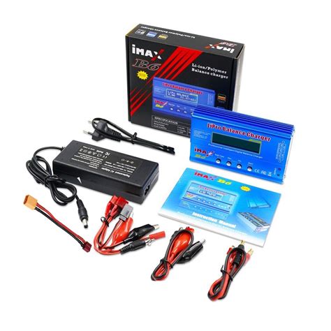 APBLP cargador de batería iMAX B6 80W 6A Lipo NiMh Li ion ni cd
