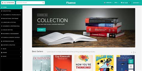24 Best Bookstore Website Templates 2024 UiCookies