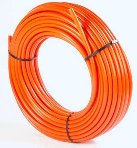Manguera Poliducto Naranja Liso Pulgada Rollo C Mts Meses